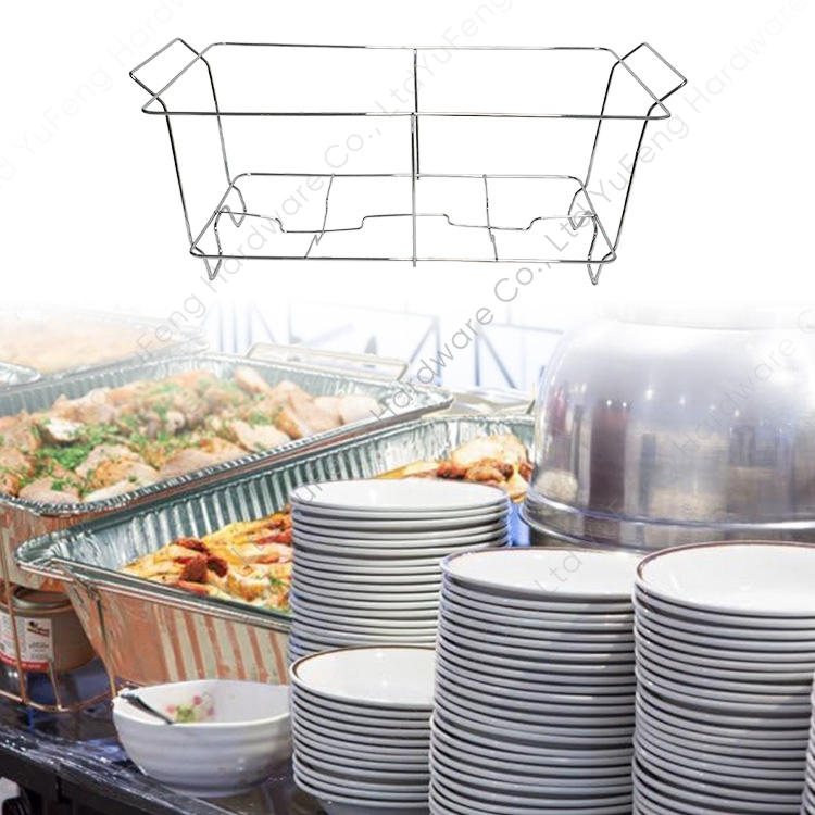 Disposable Chafers Stands Food Warmer Full Size Wire Chafing Dish Rack ...