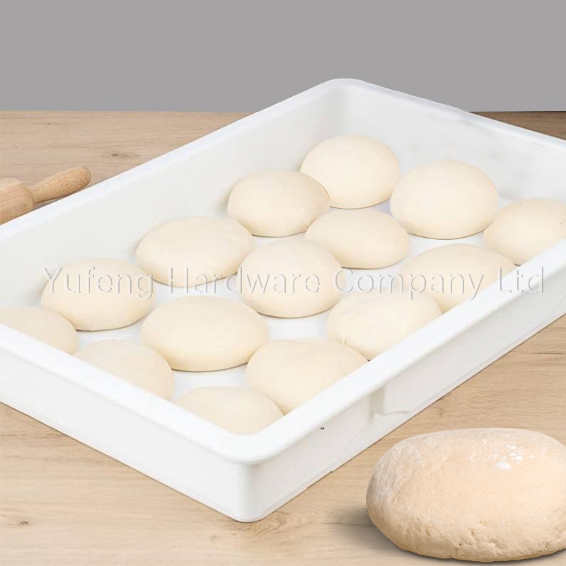 Pizza Dough Proofing Tray with Lid & Trolley Dough Box Container Medium ...