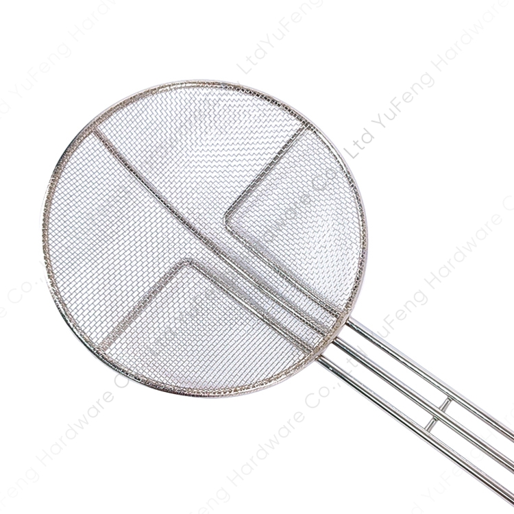 6.5" Round Fine Mesh Skimmer Kitchen Spider - Buy fine mesh skimmer ...