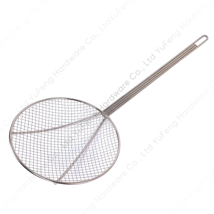 8" Deep Fry Spider Cooking Wire Skimmer - Buy fine mesh skimmer, wire ...