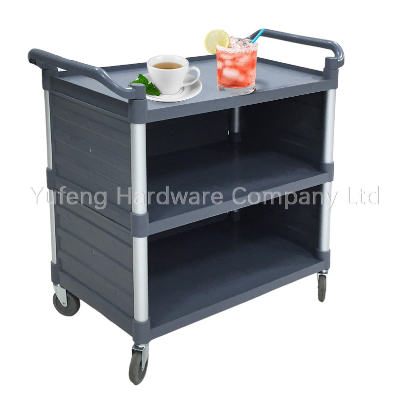 Enclosed Service Cart Utility Trolley Restaurant Bussing Cart - Buy ...