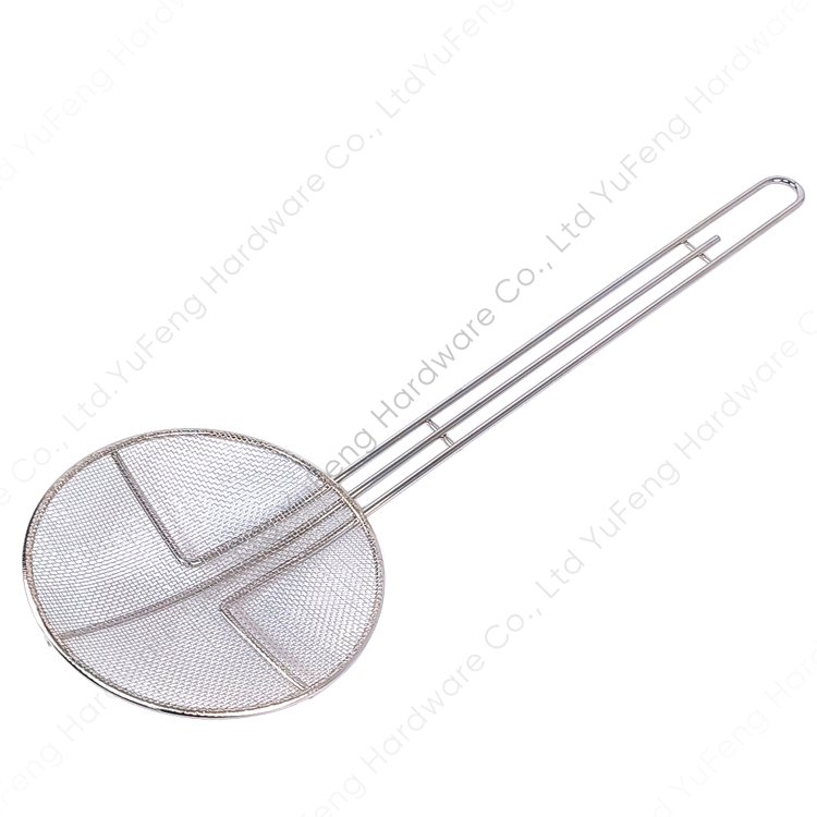 6.5" Round Fine Mesh Skimmer Kitchen Spider - Buy fine mesh skimmer ...