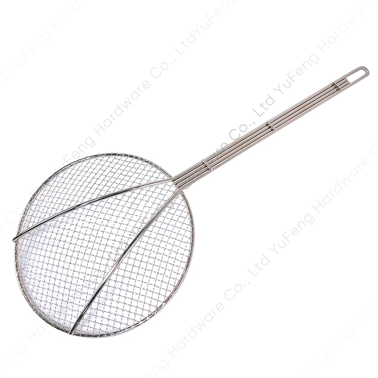 8" Deep Fry Spider Cooking Wire Skimmer - Buy fine mesh skimmer, wire ...