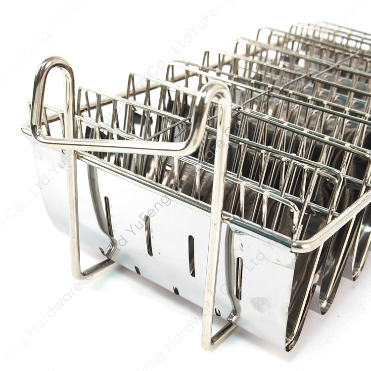 8 Shells Stainless Steel Taco Shell Deep Fry Basket - Buy taco fry ...