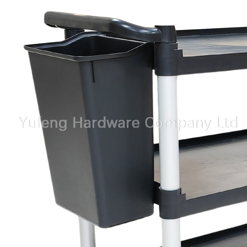 Commercial Restaurant Hotel Utility Cart Serving Trolley Refuse Bin ...