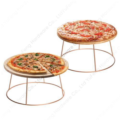 Restaurant Metal Pizza Stand Food Display Risers for Wedding - Buy ...