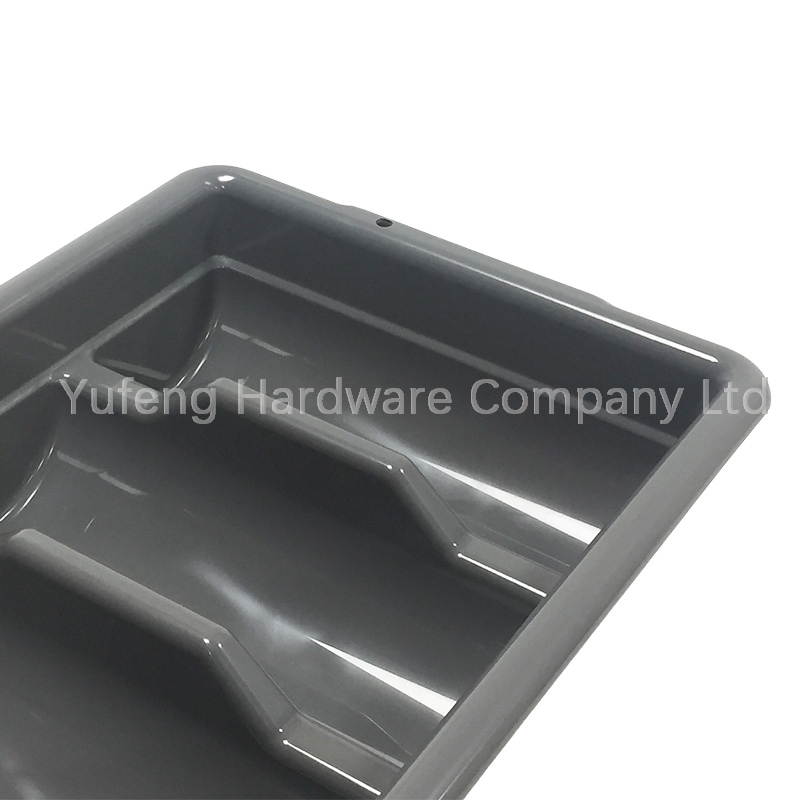 Flatware Bin Cutlery Holder Plastic Silverware Organizer Box, 4 ...